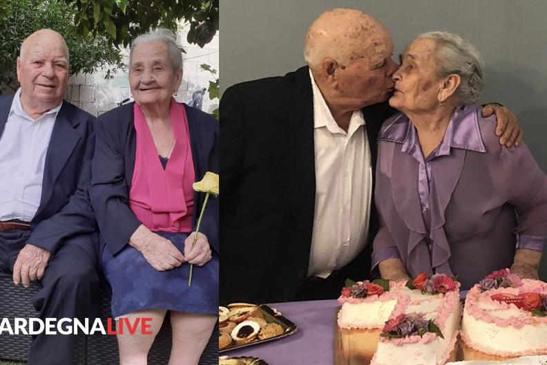 Palmas Arborea. Francesco Angelo Meli e Anna Leoni festeggiano settant ...