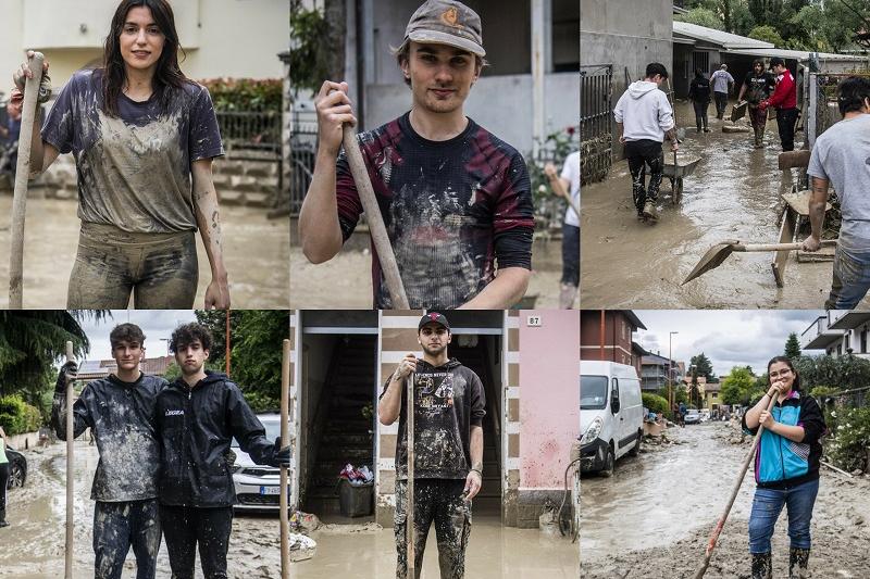I giovani della generazione Z sono gli 'angeli del fango' dell'Emilia-Romagna