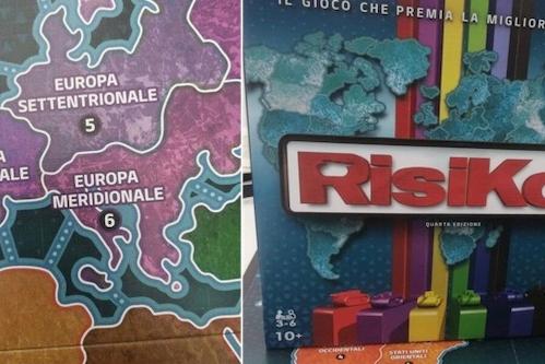 Nel nuovo tabellone del Risiko manca la Sardegna