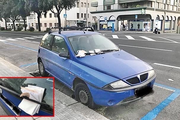 “Pioggia” di multe sul parabrezza dell’auto in sosta: in via Scano la ...